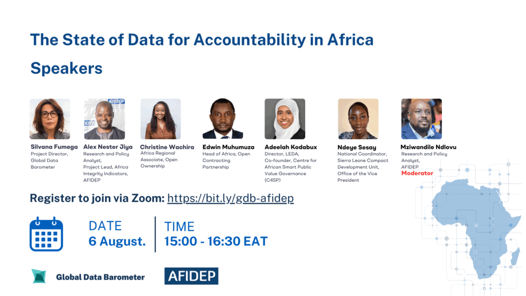The State of Data for Accountability in Africa | Global Data Barometer